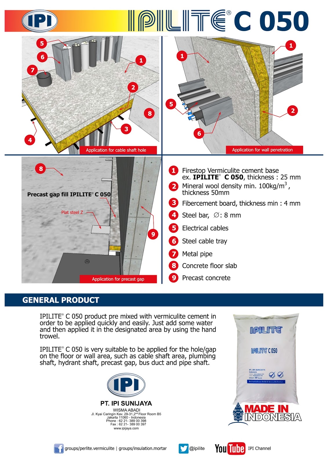 Passive Fire Protection Community: Firestop C050