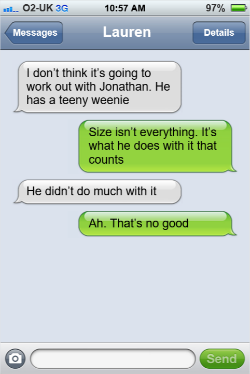 Jennifer Joyce Writes: The Wedding Date: Text Messages