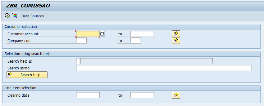 SAP - ABAP: SE93 - Report Transaction
