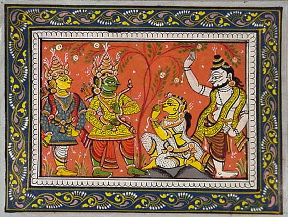 .: Pata Chitra - Paintings from Puri, India