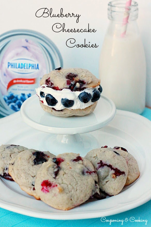 Tobins' Tastes: Blueberry Cheesecake Cookies {With Philadelphia ...