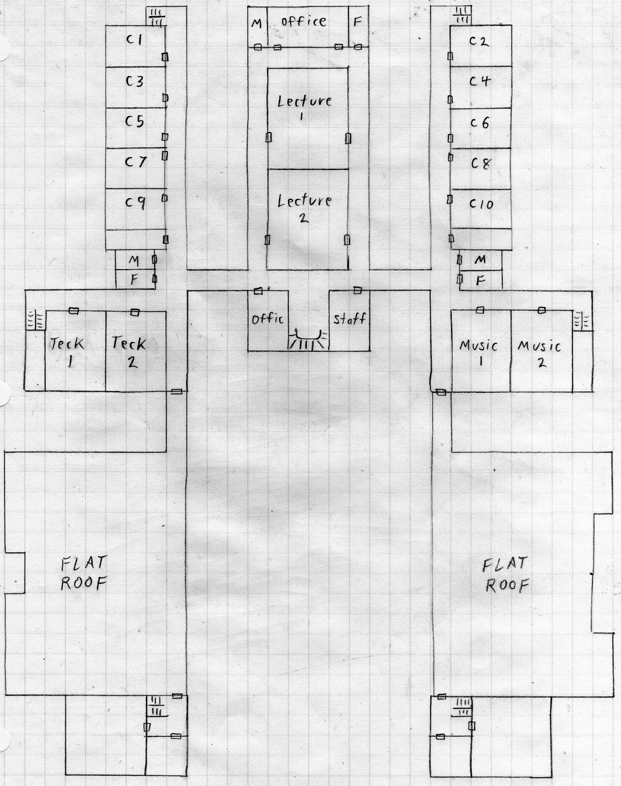 Anime RPG 2030: School Map