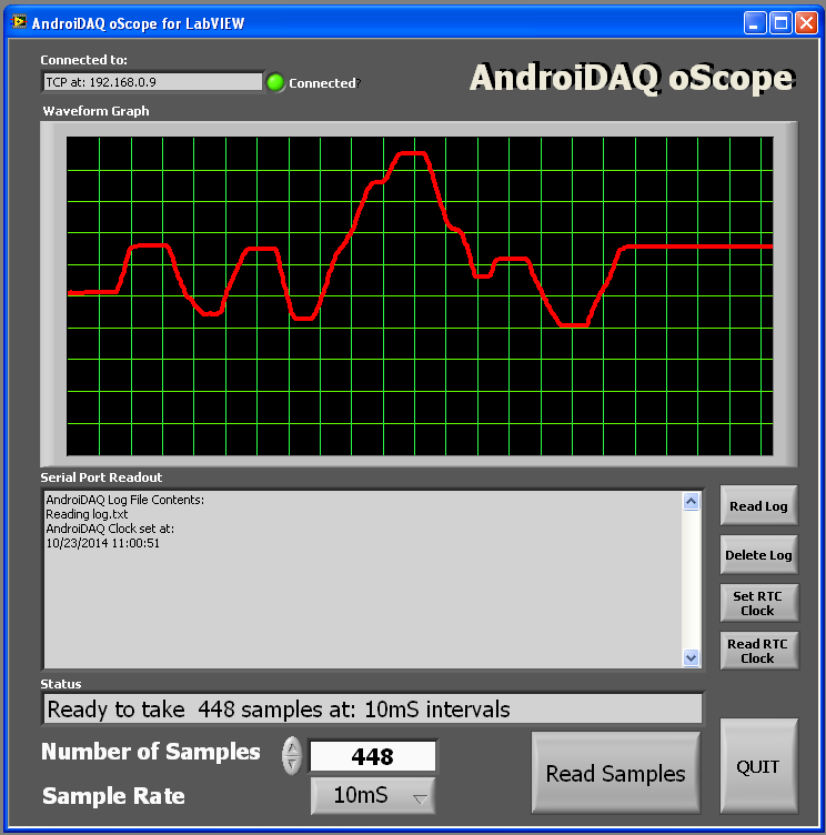 Prototype to Product using AndroiDAQ and More...: Using the AndroiDAQ ...
