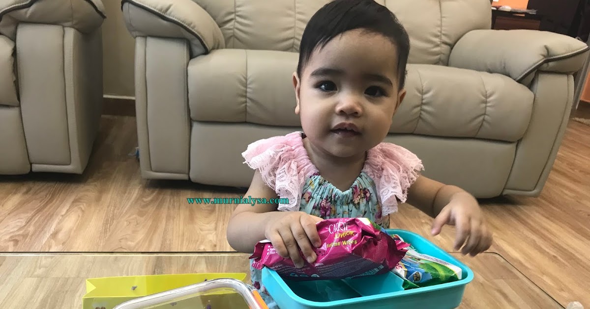 Coretan Murni Alysa : KERIANGAN TANPA HENTI DENGAN CARRIE JUNIOR FUNTIME WIPES