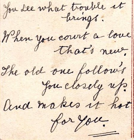 Postcardese: Postcard poetry