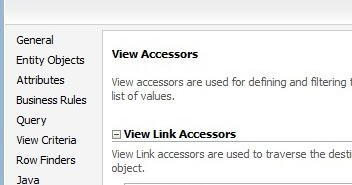 Oracle Technologies Stack: Iterate over master detail viewObject using view link accessor