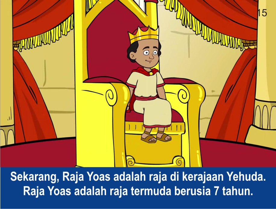 Komik Alkitab Anak: Yoas Raja Kecil