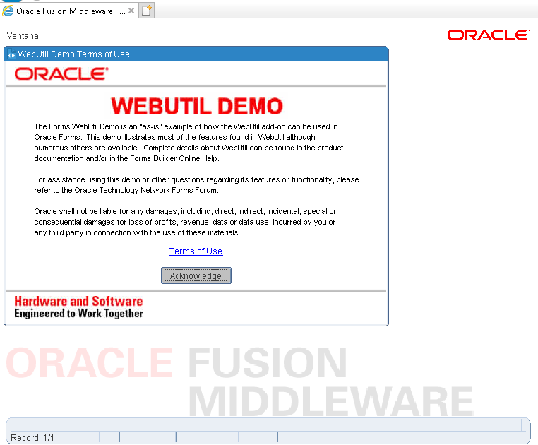 Blog De Carlos Cortez Configurar Webutil Para Oracle Forms 12c
