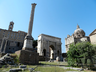 ROMA, CAPUT MUNDI: ARCO DE SEPTIMIO SEVERO