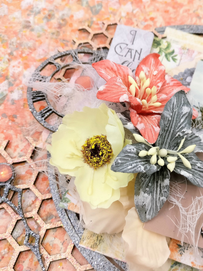 Lydia Guijt's - Chaos on a Page: Blue Fern Projects for May