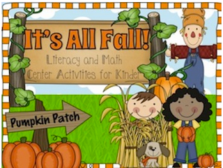 Kindergarten Lifestyle: It's Fall - freebie included