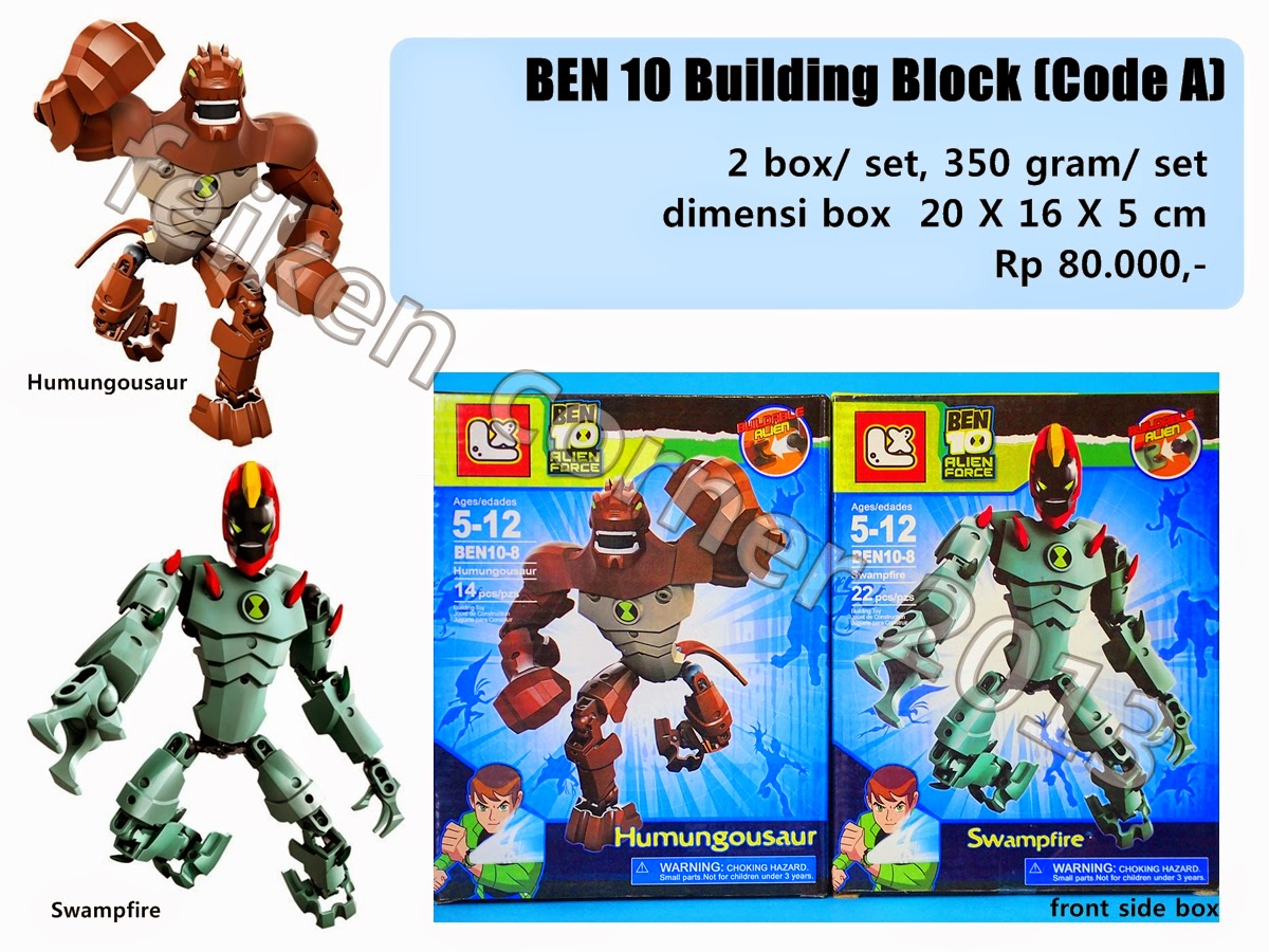 Feiken Corner: Building Blocks Ben 10