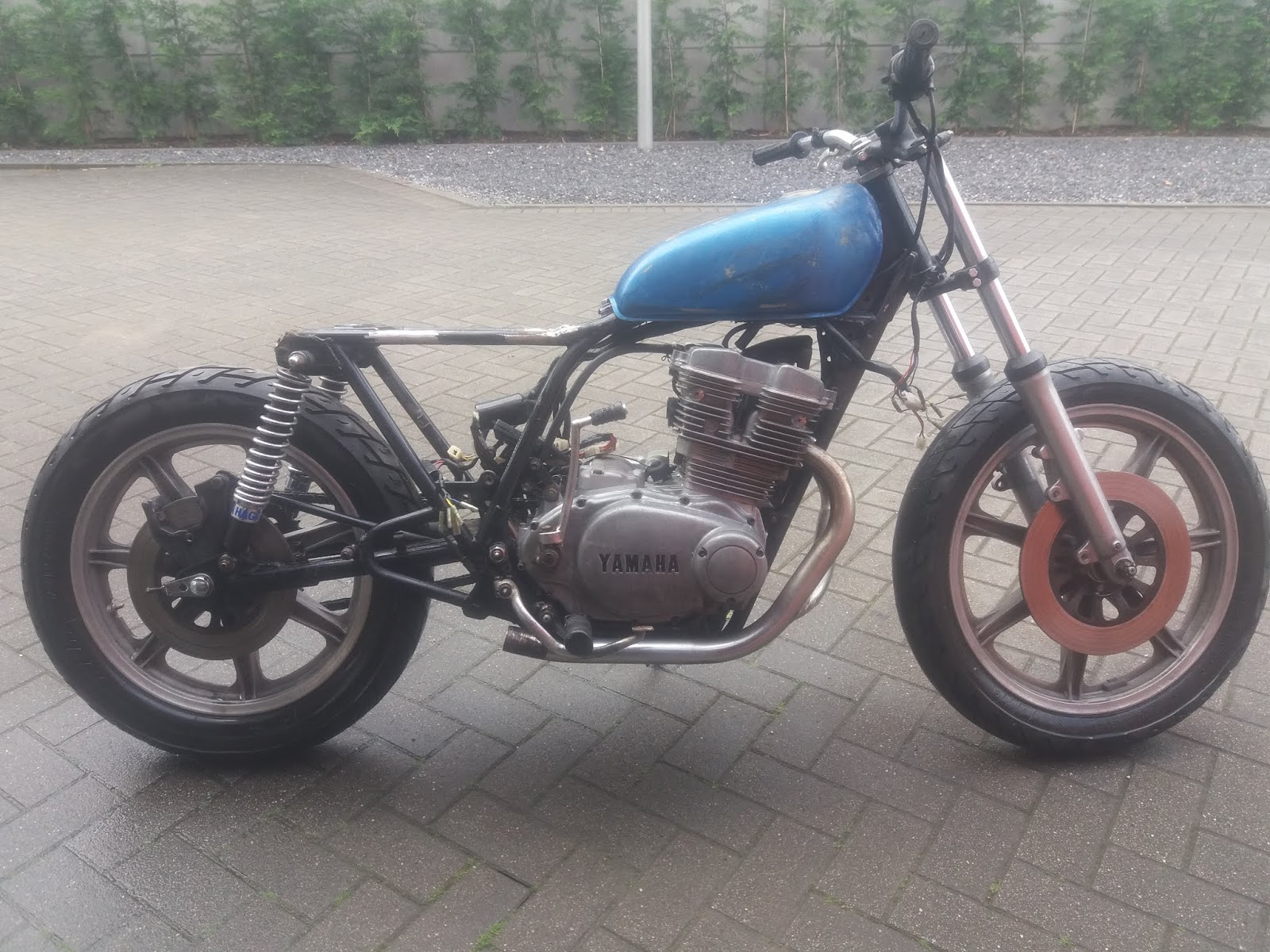 JTbrothers motorcycles: Xs500 flat tracker update