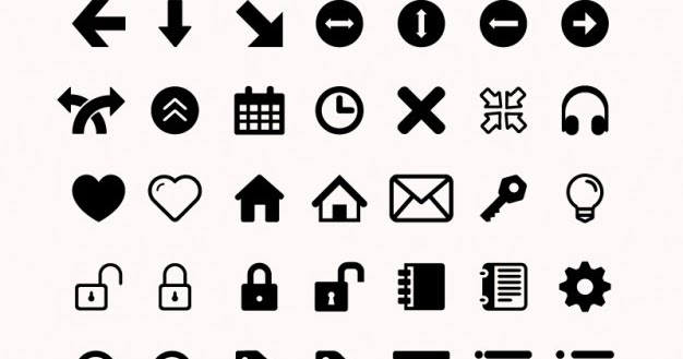 Assorted Icons (CLIPART)