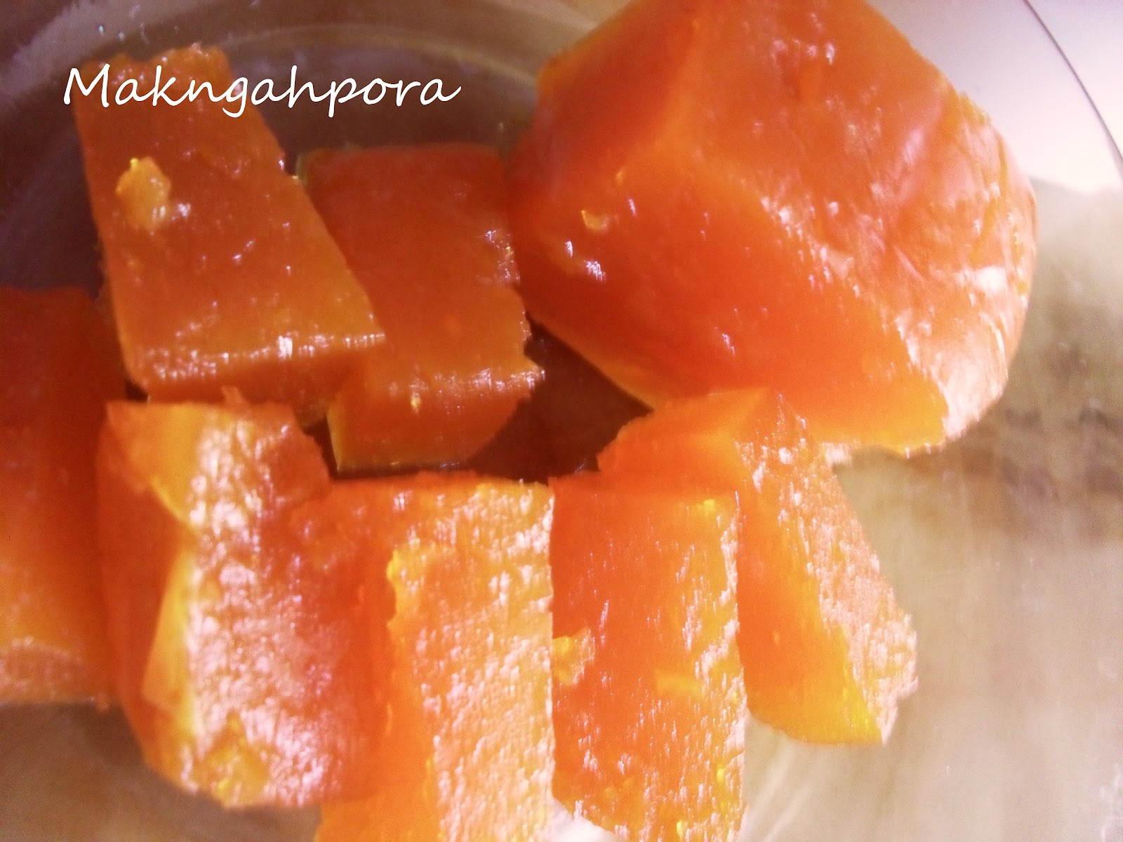 Mak Ngah Pora: Halwa maskat