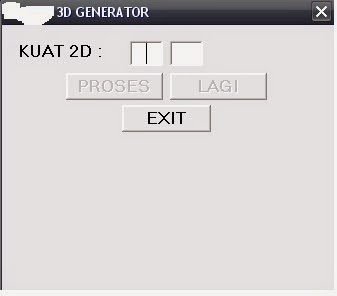 Generator togel 3d dan 4d: 4D Generator