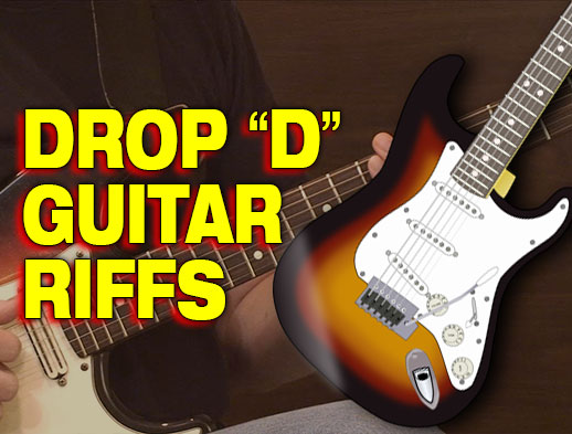 COMPOSING: "Drop D" Guitar Riffs | Creative Guitar Studio