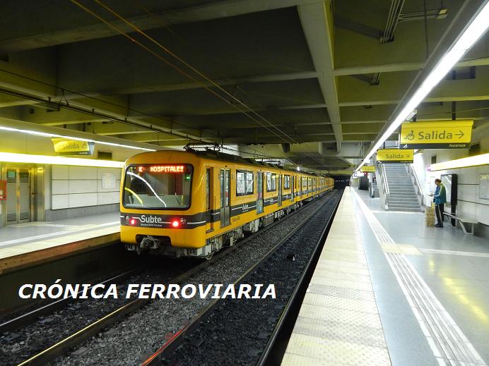 CRÓNICA FERROVIARIA: Línea "H" de Subte: Moderniza el material rodante