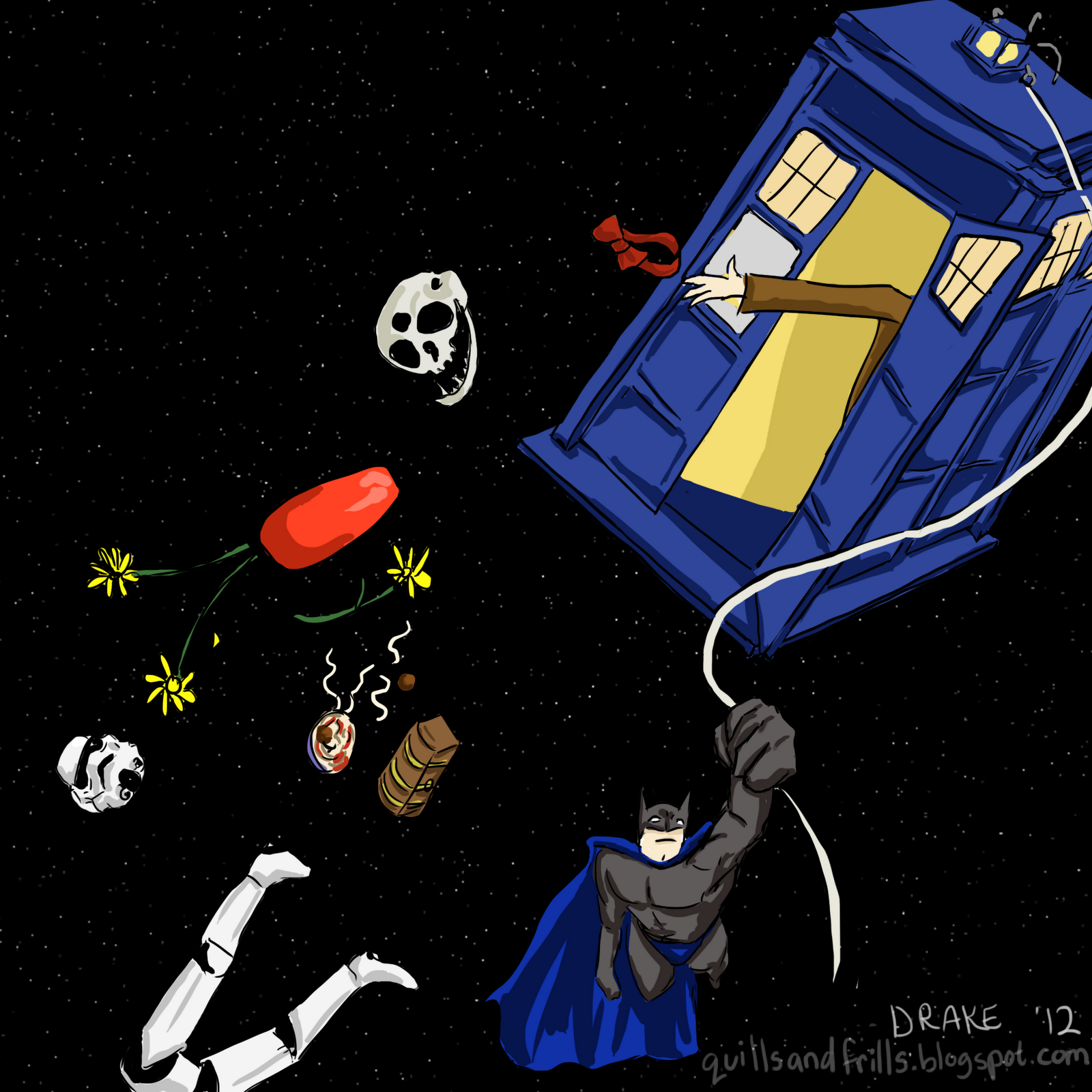 Spring cleaning the TARDIS original art : r/doctorwho