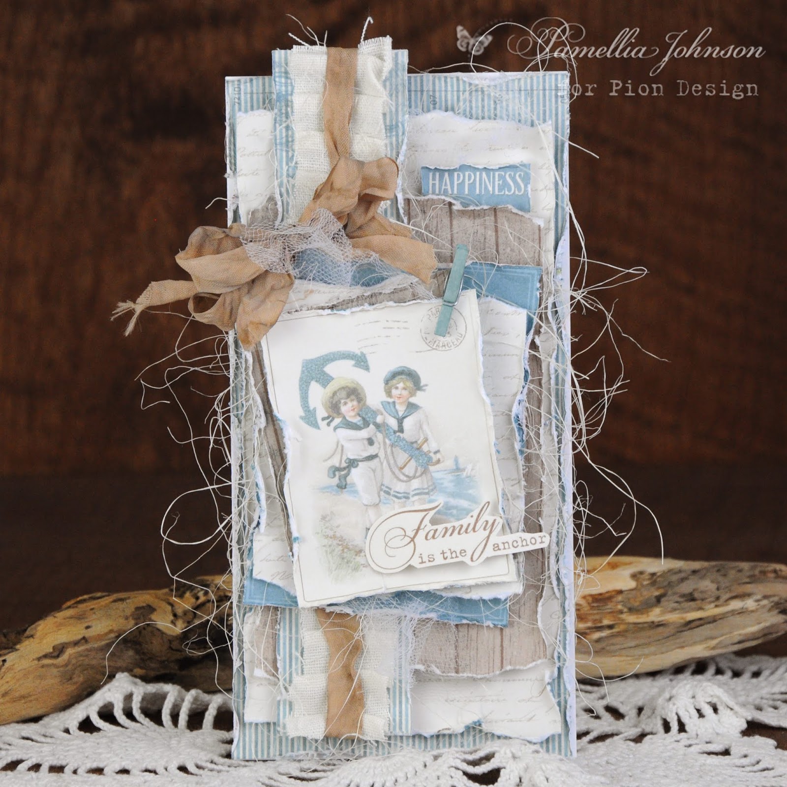 My Little Craft Things: Pion Design - Family is the Anchor