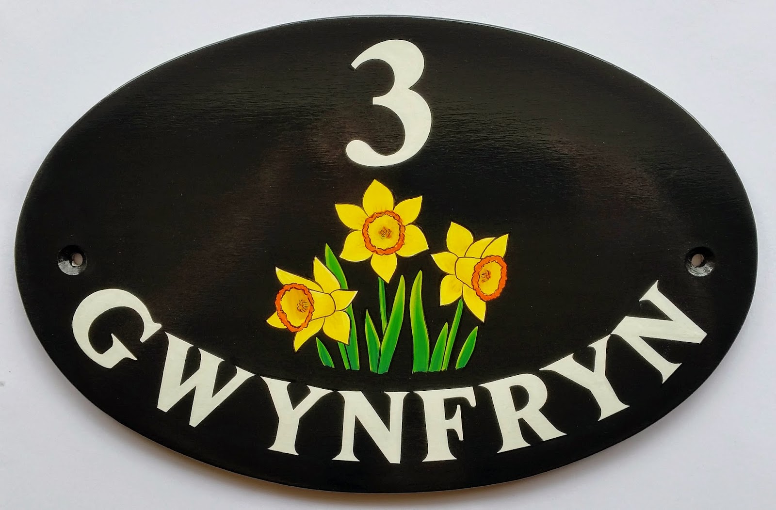 Hand Painted House Signs by Ceramic Art: House Signs Plaques Nameplates ...