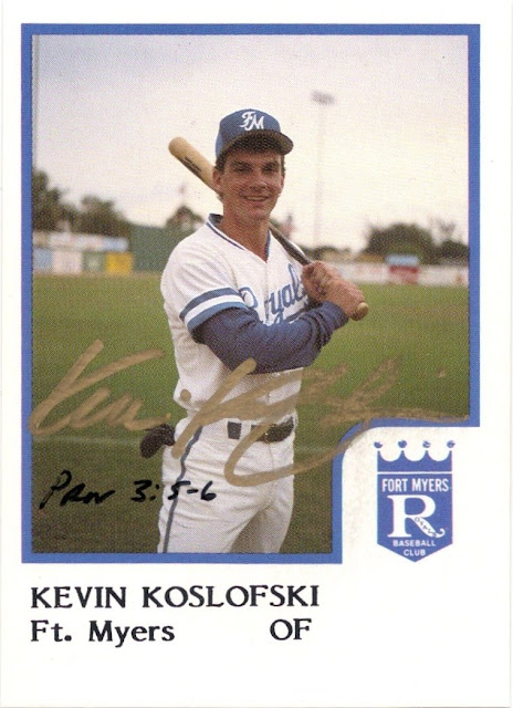 1986 PROCARDS PROJECT: KEVIN KOSLOFSKI