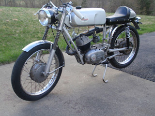 Fast is fast...: 1968 Benelli / Wards Riverside cafe racer.
