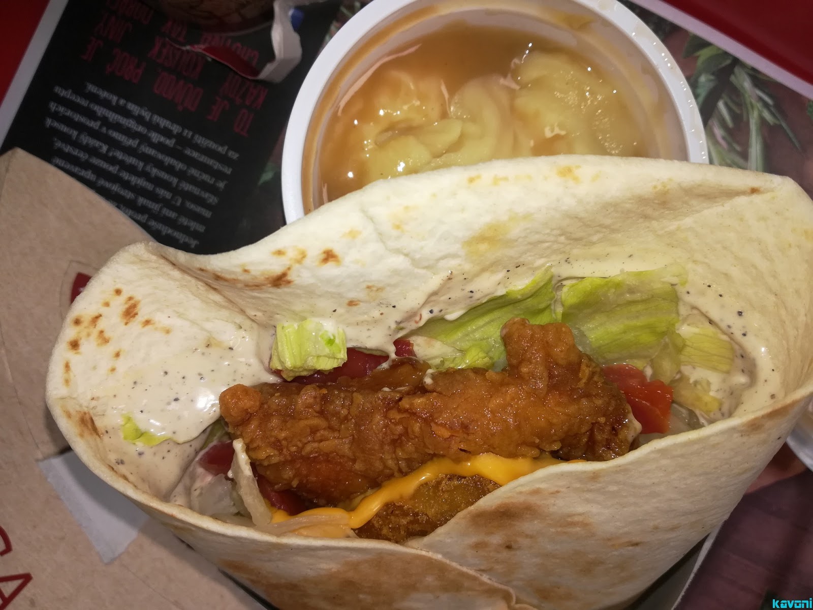 kavoniho žrádlo: Mega Pocket & Mega Pocket Grill, KFC