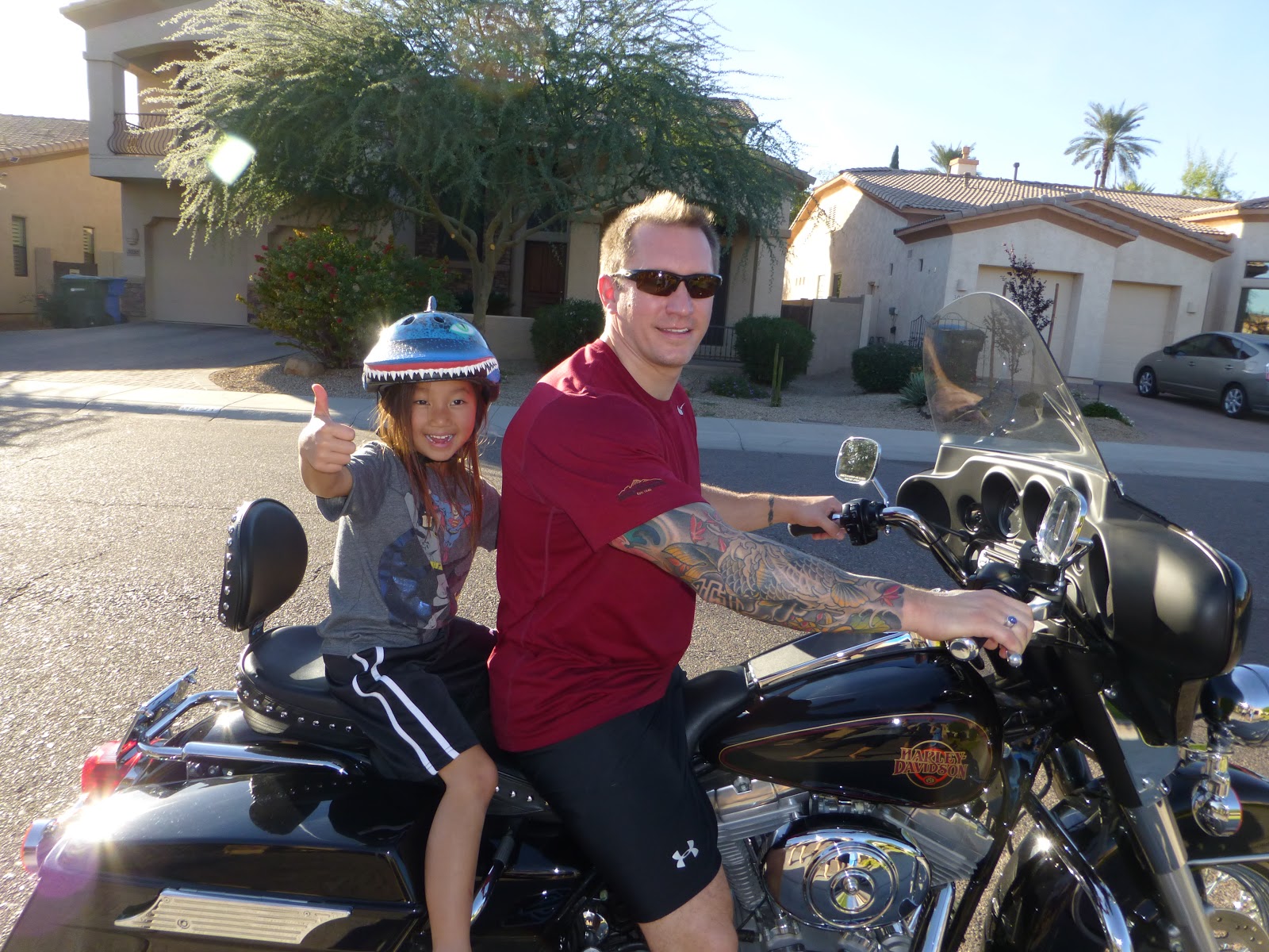 Mia Sara Jia Lovell: First Harley Ride!!