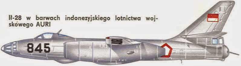 AIRPLANE SCALE MODELKIT: Ilyushin Il-28 Beagle