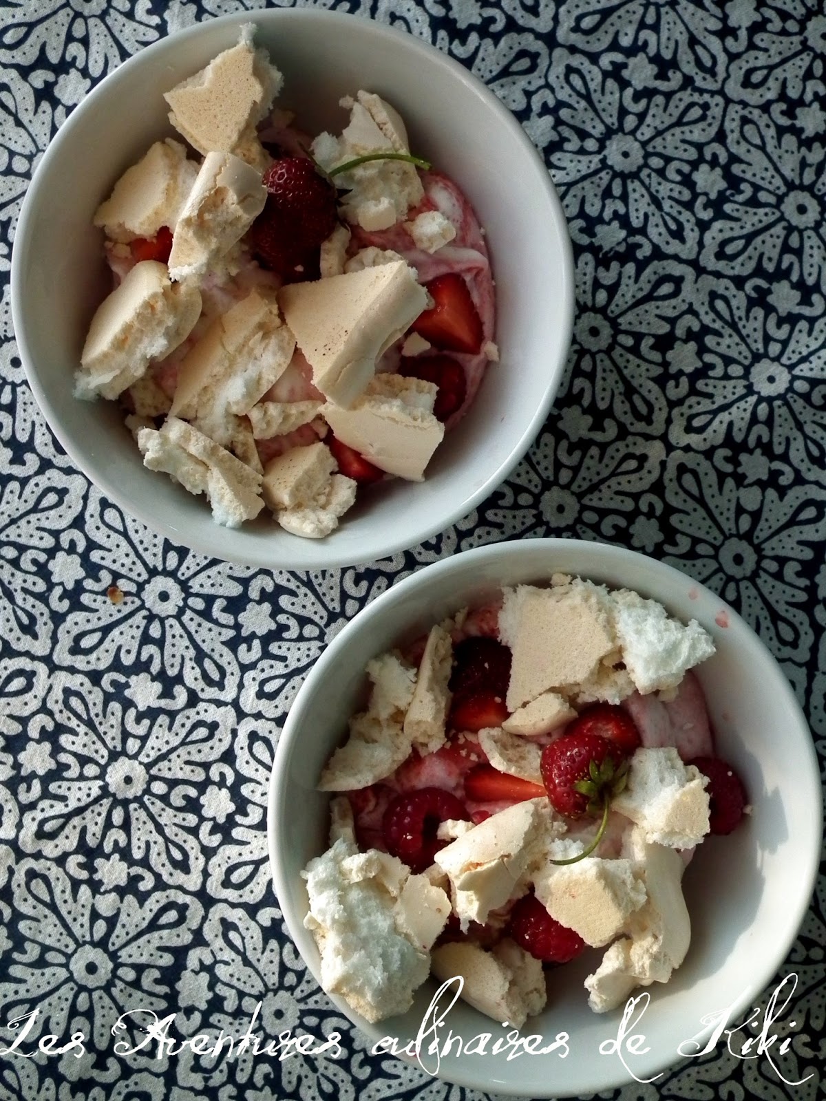 Faits avec amour /Les Aventures culinaires de Kiki: Eton Mess aux ...