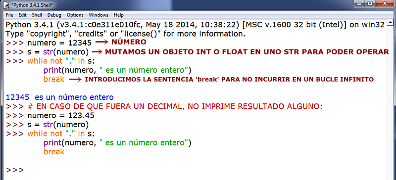 APRENDER A PROGRAMAR CON PYTHON: BUCLE WHILE