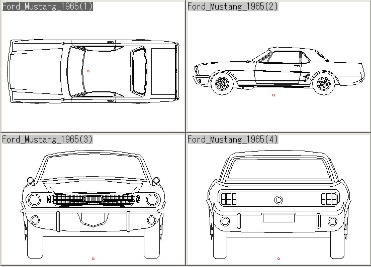 MISCELLANEOUS DATA STORAGE 2 for CAD Drawings: [JWS/DWG] Ford Mustang 1965