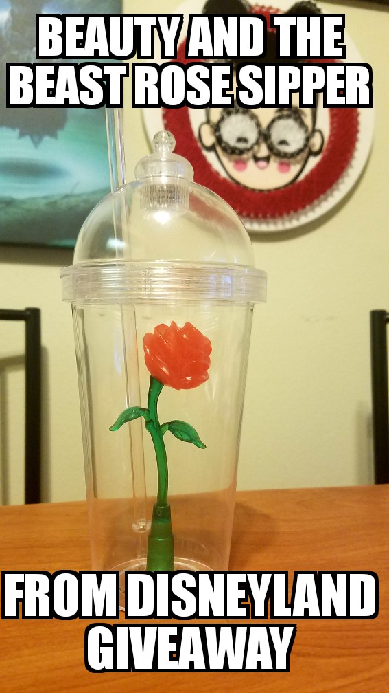Sasaki Time: Giveaway: Beauty and The Beast Rose Sipper from Disneyland