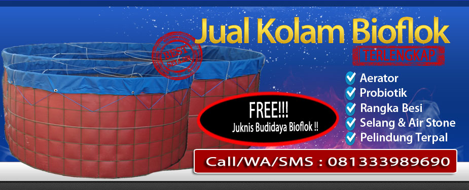 Harga Kolam Bioflok Diameter 3 Tinggi 1.25 Meter - Kolam Bioflok
