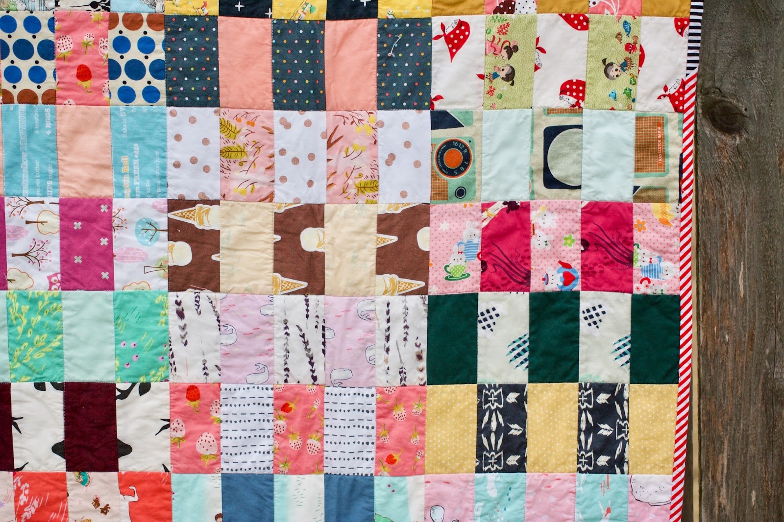 a quilt is nice: Scrap Stack Quilt
