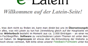 #Vorarlberger Bloghaus: [ #UNIversität ] e-Latein