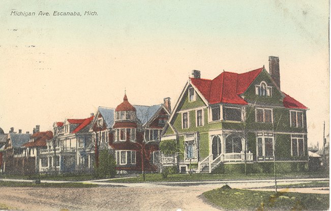 The Upper Peninsula Of Michigan: Escanaba - Historic Variety (Not Taken ...