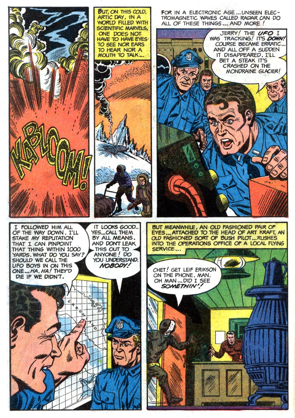 Four-Color Shadows: Flying Saucers-Chic Stone-1967