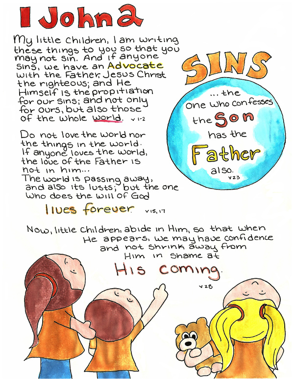 Doodle Through The Bible: 1 John 2