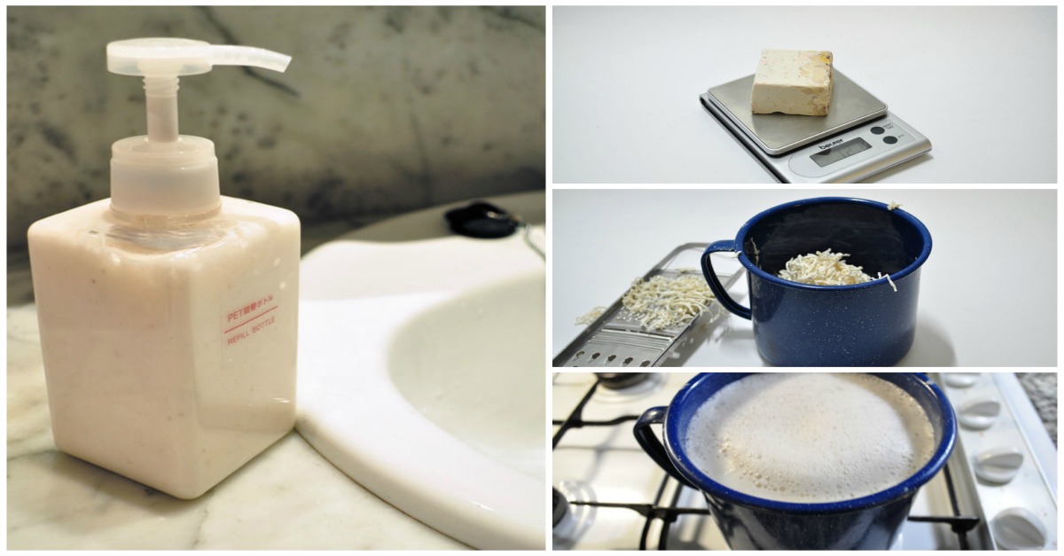 Trik Membuat Sabun Cair sendiri Menggunakan Sabun Batangan! Berikut ...