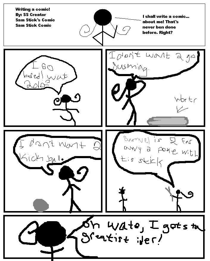Sam Stick: Sam Stick's Comic