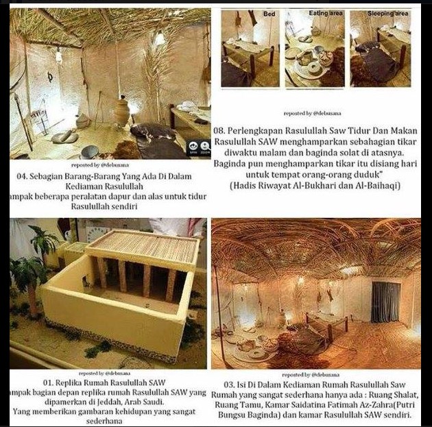 Begini Replika Rumah Baginda Nabi Muhammad SAW - Kanal Aceh
