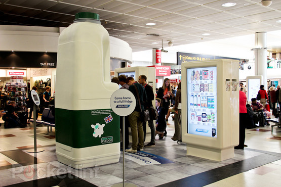 Tesco trials interactive virtual store at Gatwick Airport, for ...