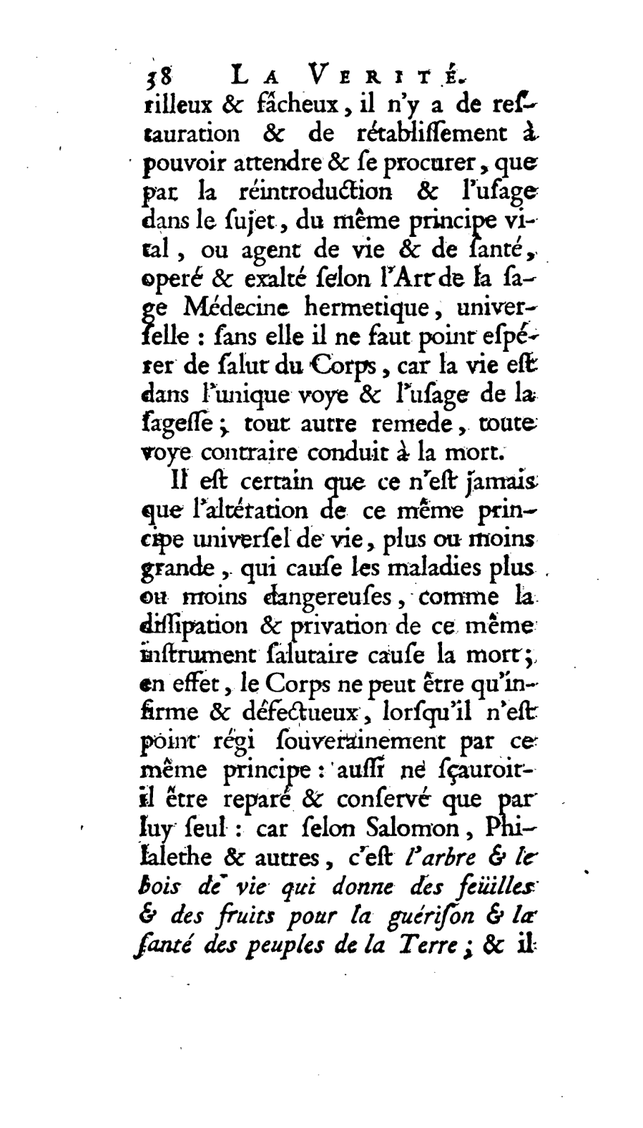 Le Miroir Alchimique: PHILOVITE COSMOCOLE La vérité sortant du puits ...
