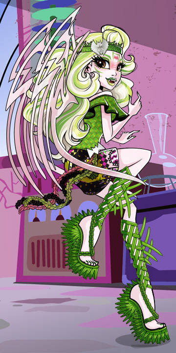 Monster High-Pretty : Bio de Batsy Claro