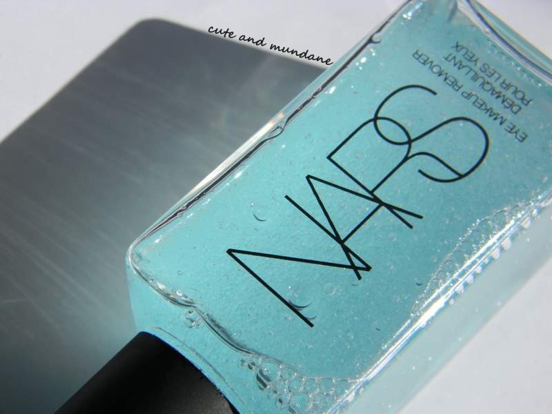 Cute and Mundane: NARS eye makeup remover review