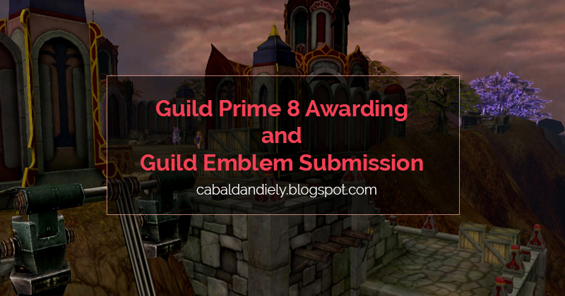 Guild Prime 8 Awarding + Guild Emblem Submission