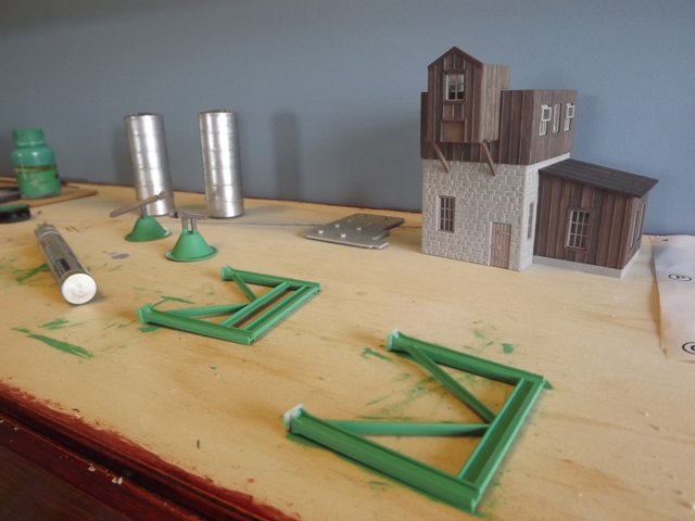 The Philden Model Railway Blog: Cement Works Part Two