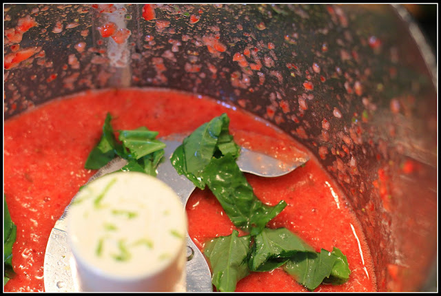 Desperate Gardener: Basil Sorbet: An Experiment